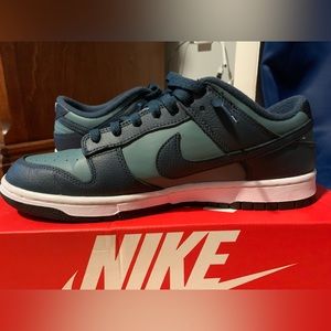 Nike | Shoes | Premium Armoury Navy Dunks Size 5 Mens | Poshmark
